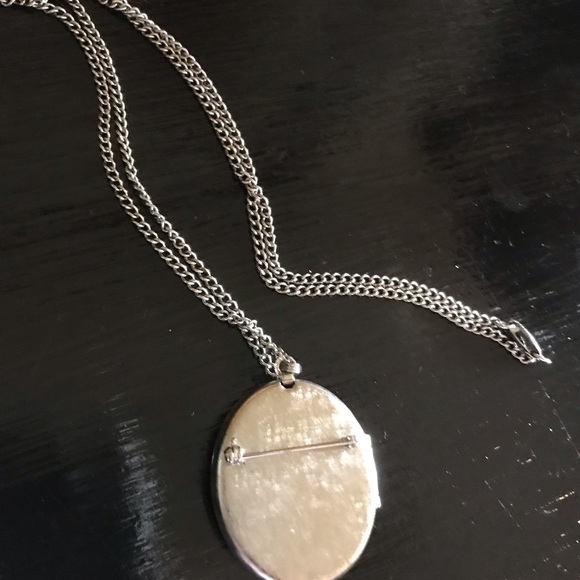 Avon | Jewelry | Vintage Avon Silver Chain Necklacebrooch | Poshmark